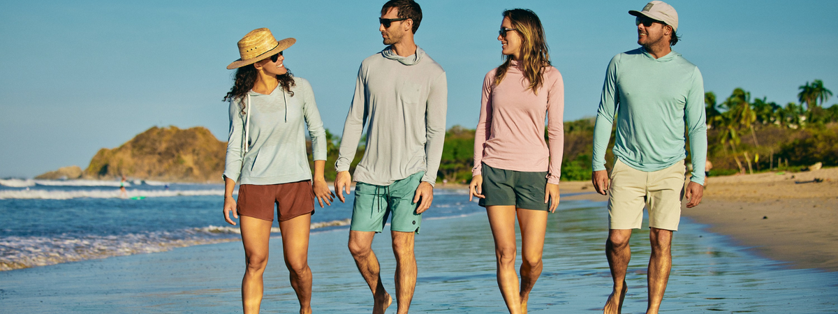 What to Wear to the Beach to Stay Cool & Protected – Free Fly Apparel