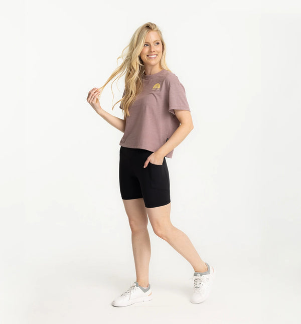 Women's All Day 6" Pocket Short - Black – Free Fly Apparel