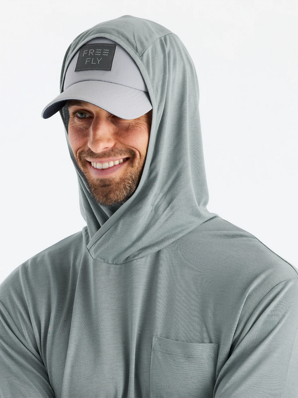 Men's Bamboo Lightweight Hoodie - Slate – Free Fly Apparel