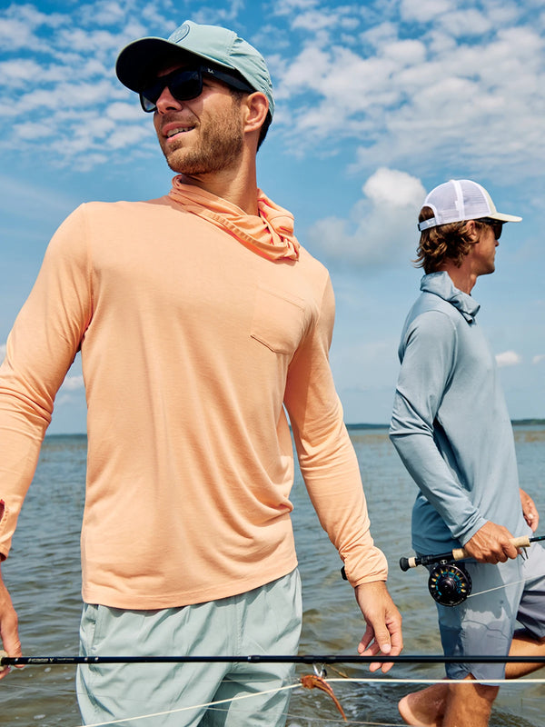 Men's Bamboo Lightweight Hoodie - Palm Green – Free Fly Apparel