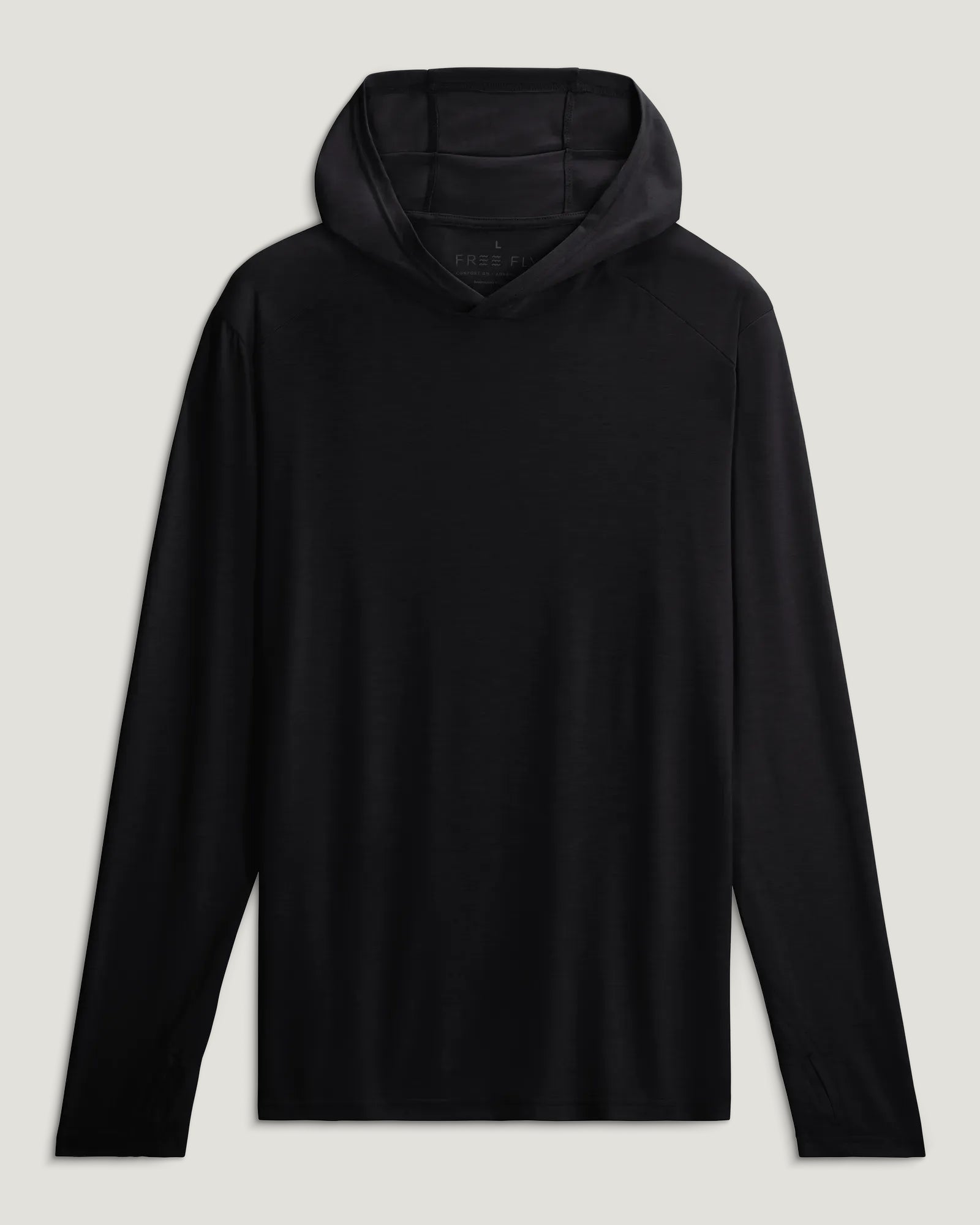 Men's Bamboo Shade Hoodie - Black – Free Fly Apparel