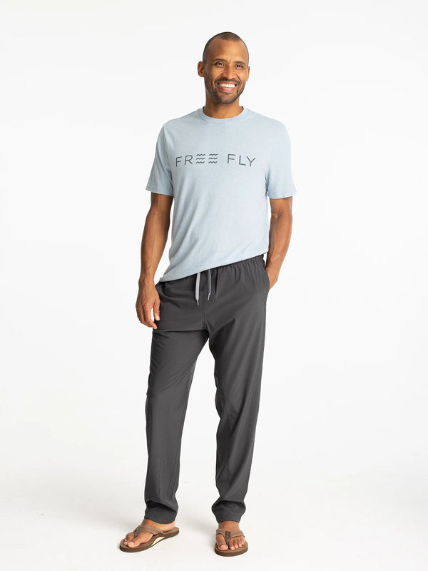 Men's Breeze Pant - Black Sand – Free Fly Apparel
