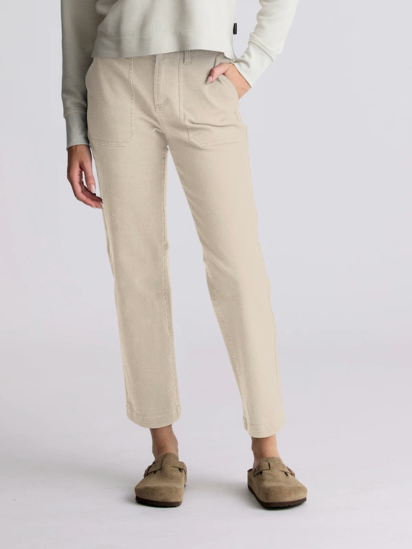 Women's Folly Twill Pant - Stone – Free Fly Apparel