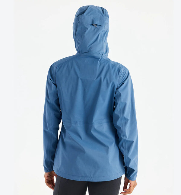 Women's Cloudshield Rain Jacket - Heron Blue – Free Fly Apparel