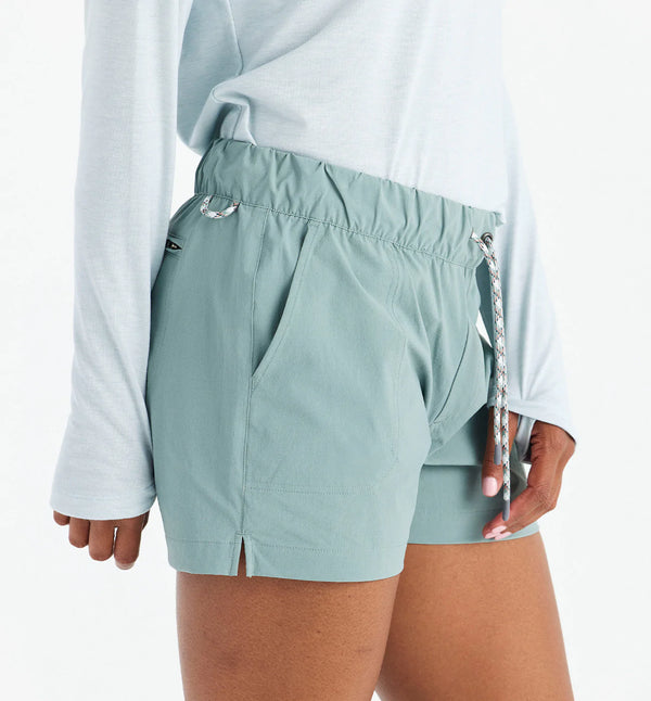 Women's Latitude Short - Sabal Green – Free Fly Apparel
